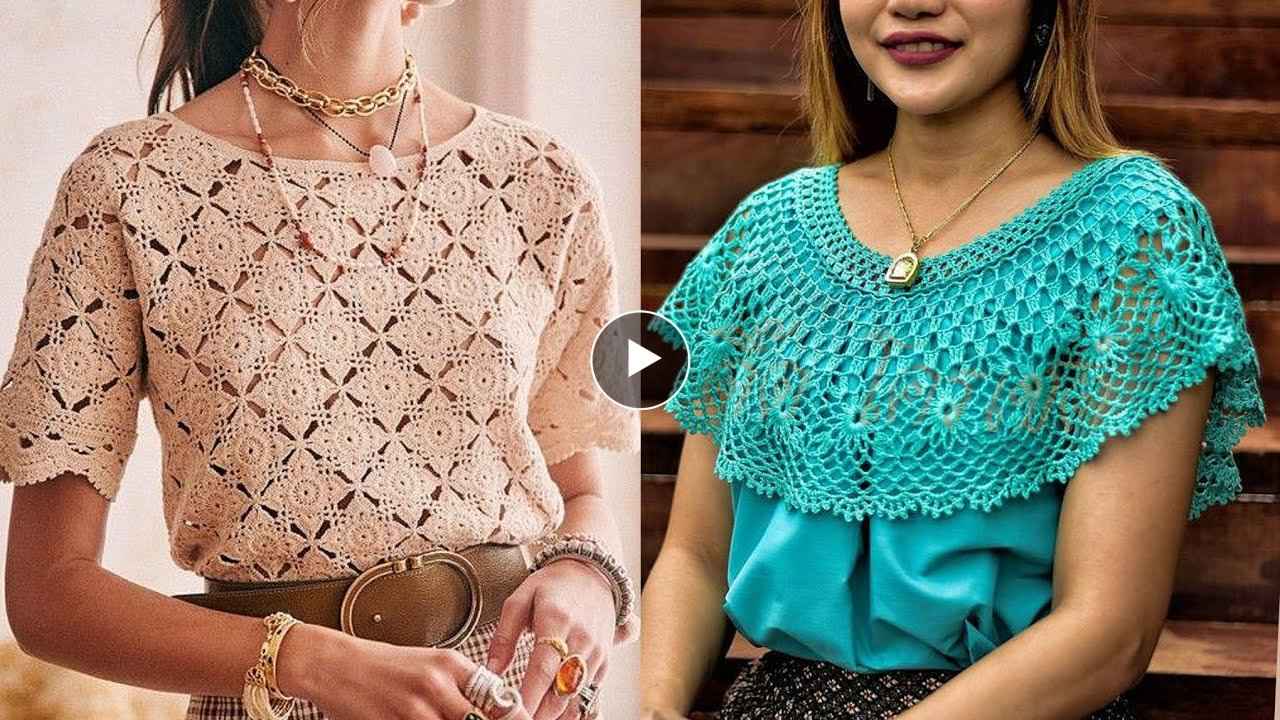 Fashion Designer Free Crochet Pattern Crochet Blouse Summer Blouse ...