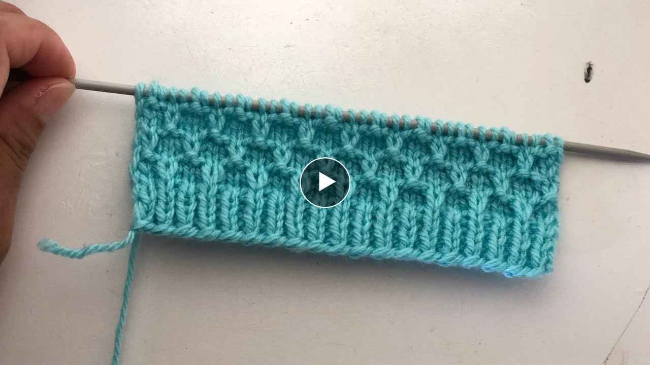 Easy knitting design