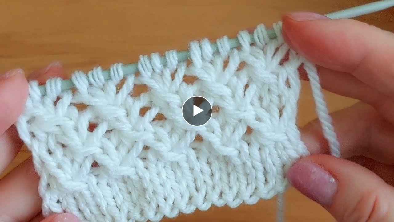 Beautiful knitting pattern.