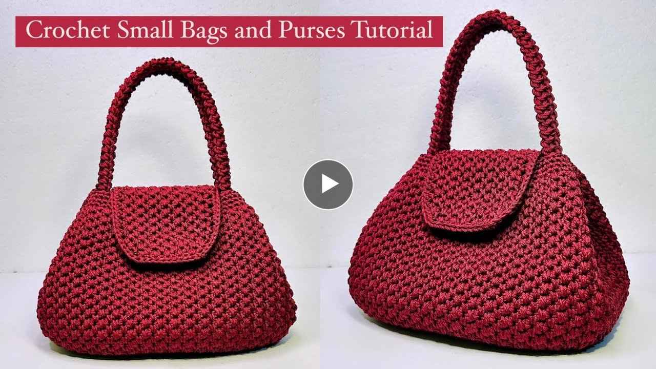 Crochet Bag Easy Tutorial for Beginners