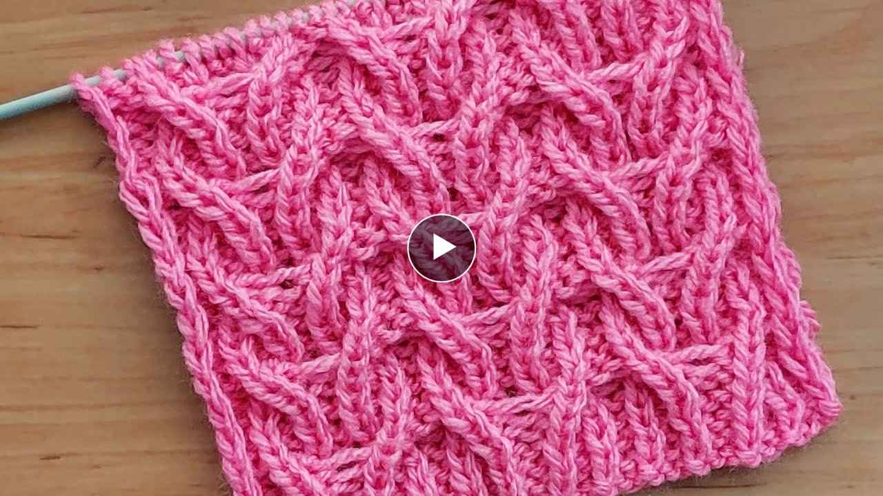 Beautiful knitting pattern.